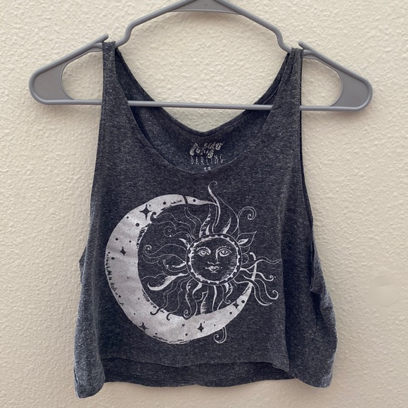 Tops | Sun And Moon Crop Top | Poshmark